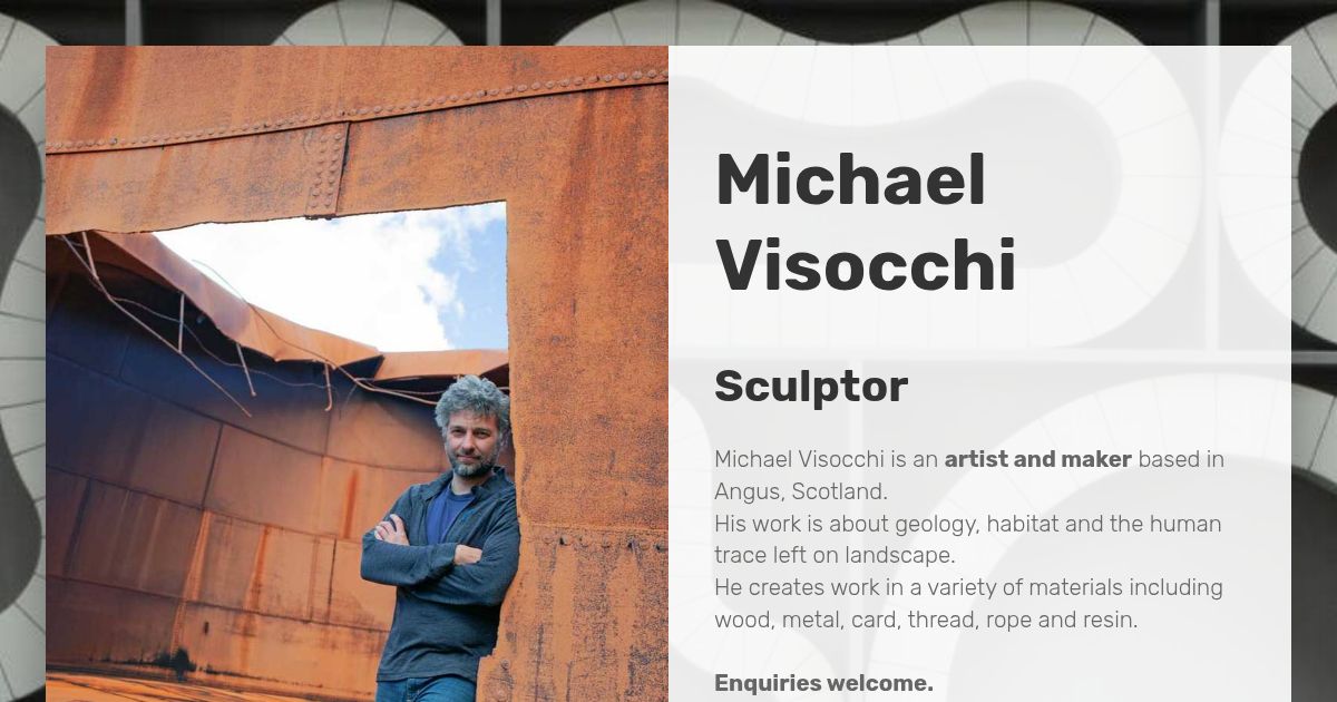Michael Visocchi - sculptor.